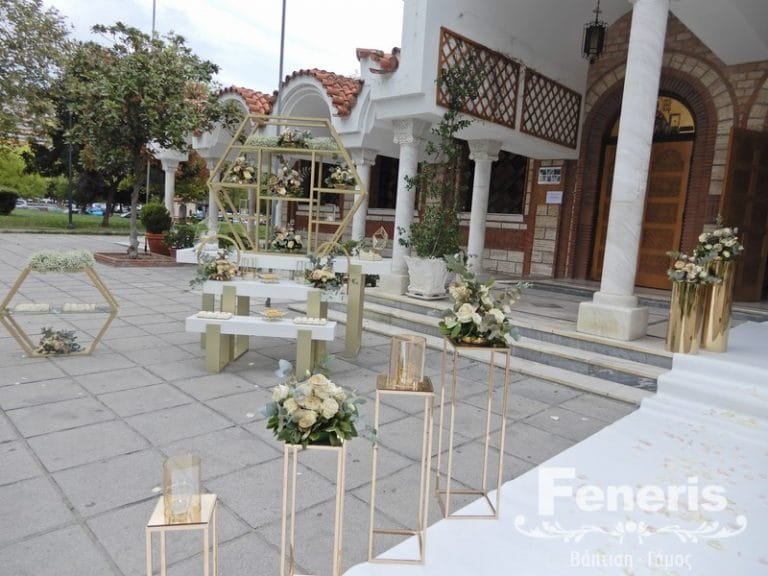 Στολισμός Γάμου Πολυγωνικό background. - Στολισμοί Γάμου Θεσσαλονίκη