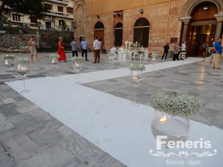 Στολισμός Γάμου Αγ. Σοφία - Στολισμοί Γάμου Θεσσαλονίκη